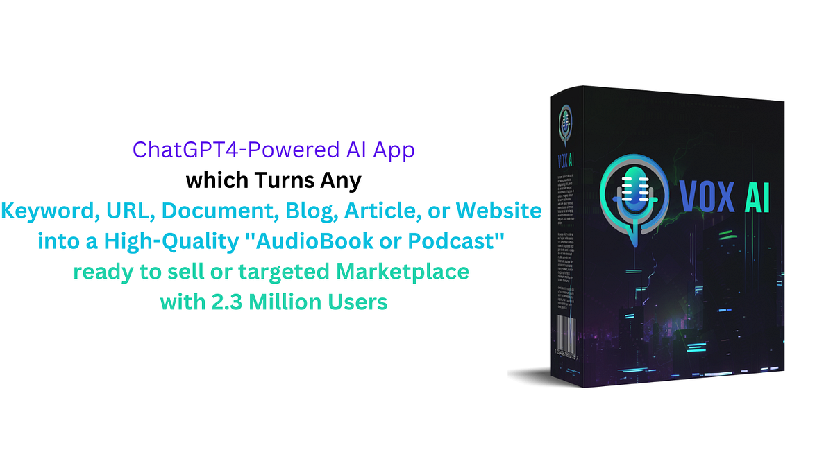 Vox AI Review. Introduction: Vox AI, an innovative… | by MD. WALIULLAH ASHRAF | Jun, 2023 | Medium