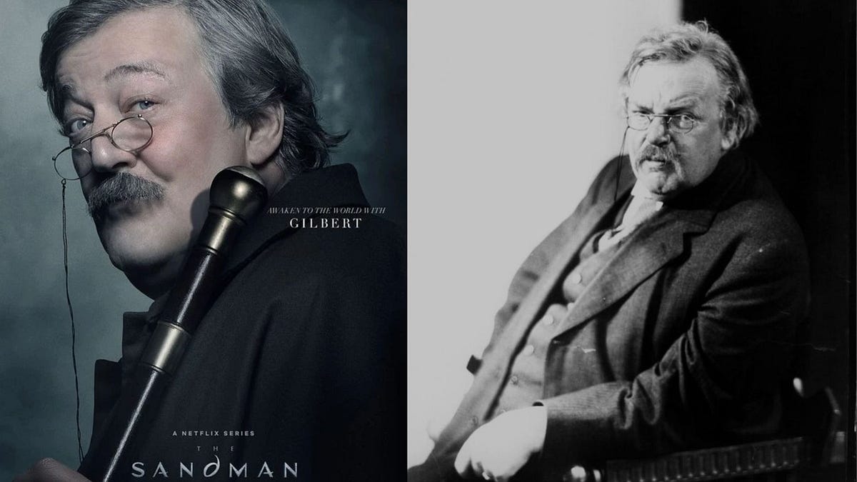 SANDMAN: Sabia que o personagem Gilbert existiu, de fato, na vida real ...