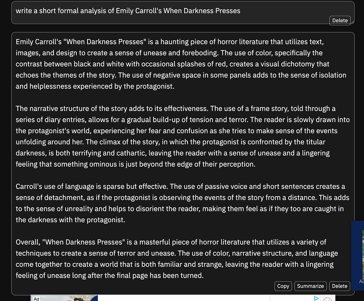 AI Formal Analysis. When I gave the AI multiple different… | by Elyse ...