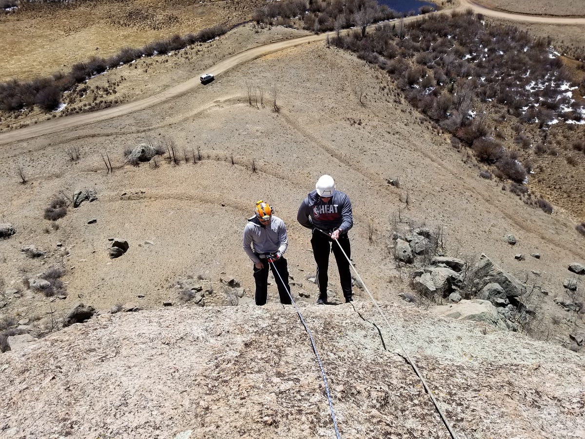 Lessons Learned: FEAR and 120 ft Cliff | by David Garcia | Medium