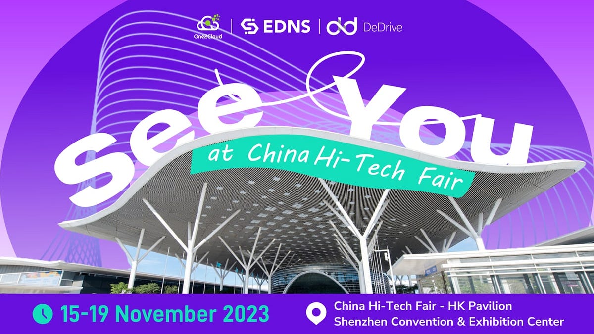 EDNS Domains to Showcase Innovative Web3 Ecosystem at China Hi-Tech Fair | by Sam | Medium