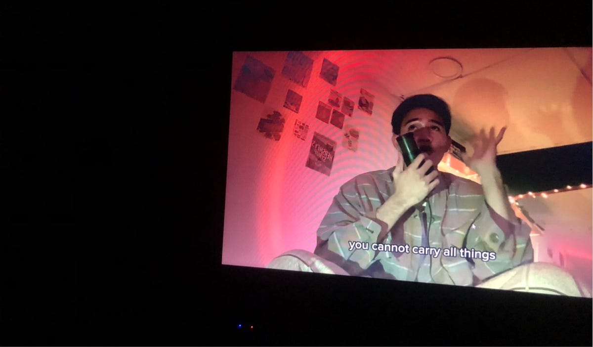 you cannot carry all things. is it the fear of emptiness that keeps ...