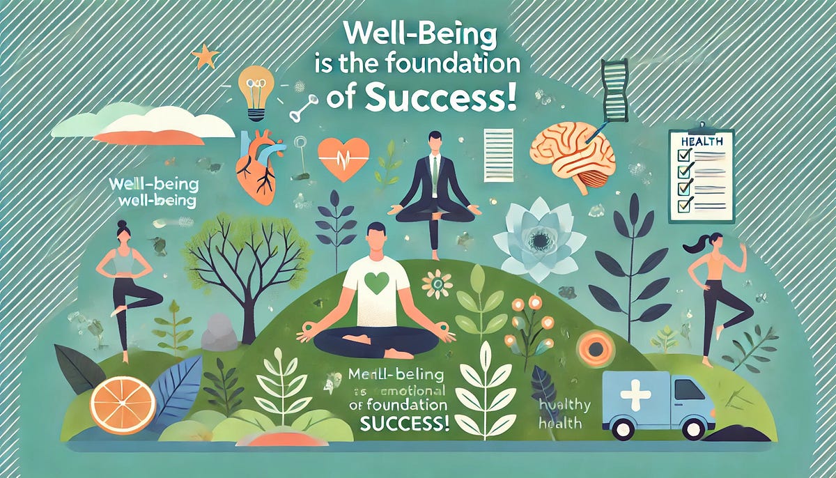 Well-being is the foundation of success! - Amitav Mukherjee - Medium