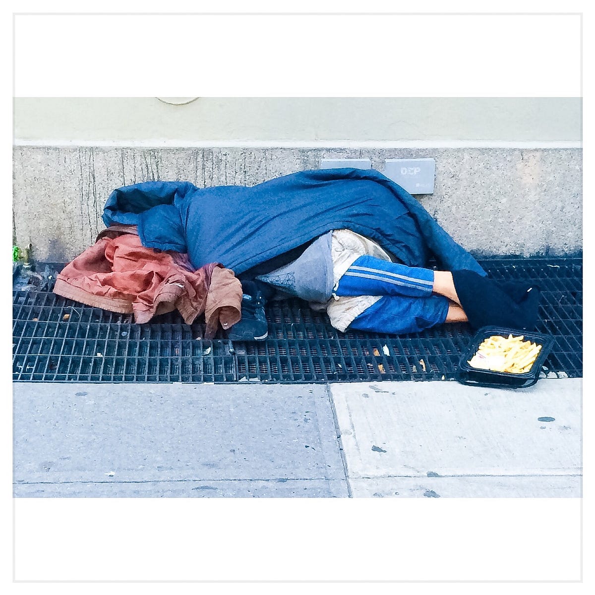 Socks & So What?. So the 1st frigid day of homeless… | by Simple As ...