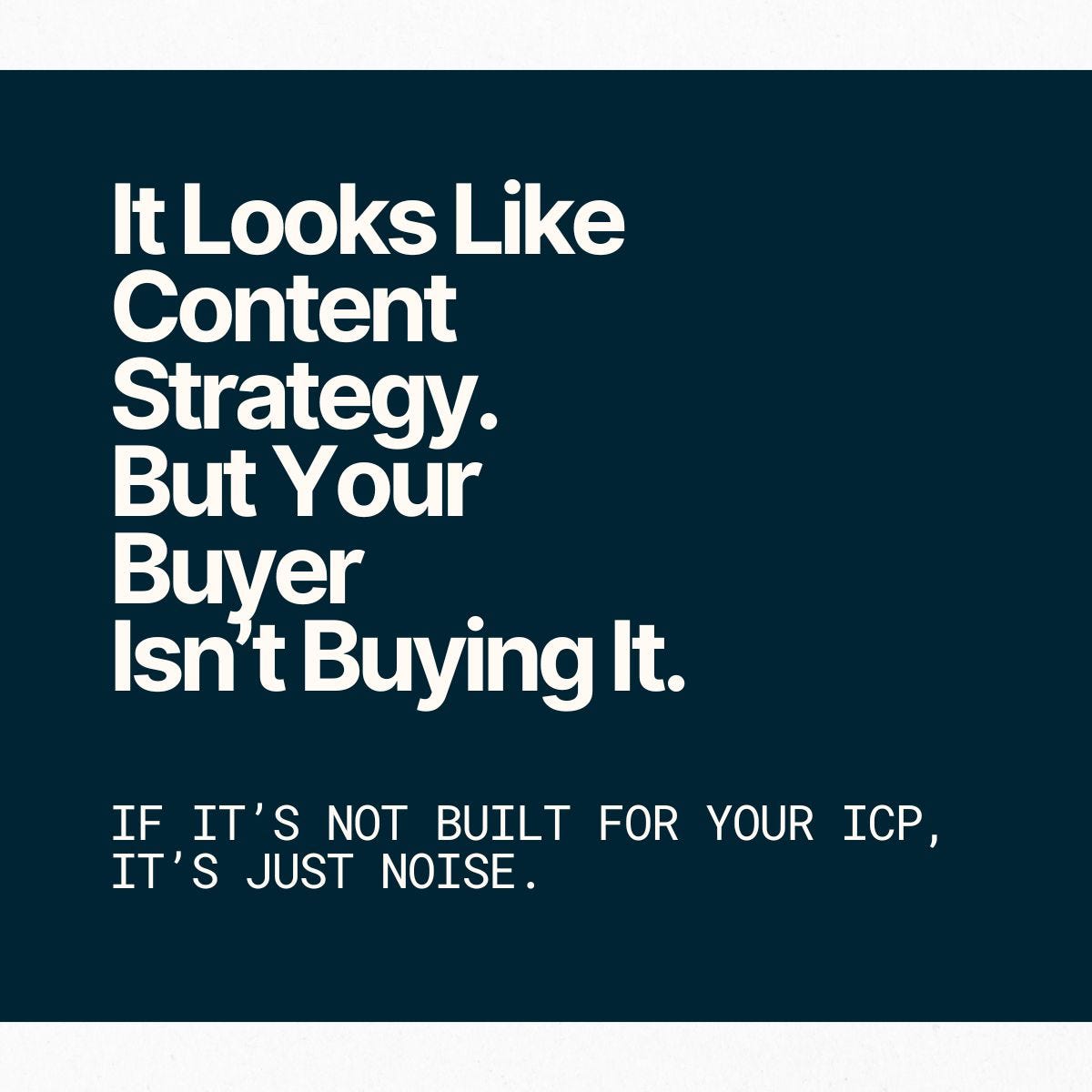 Why Most B2B Content Strategies Are Just Noise Dressed as Value | by Mel Dawes | Jun, 2025 | Medium
