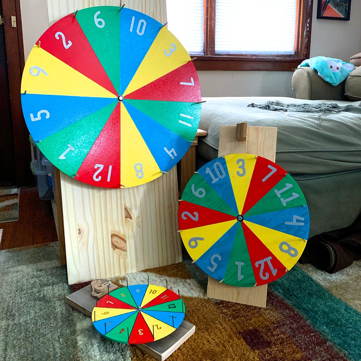 Diy Prize Wheel Wood