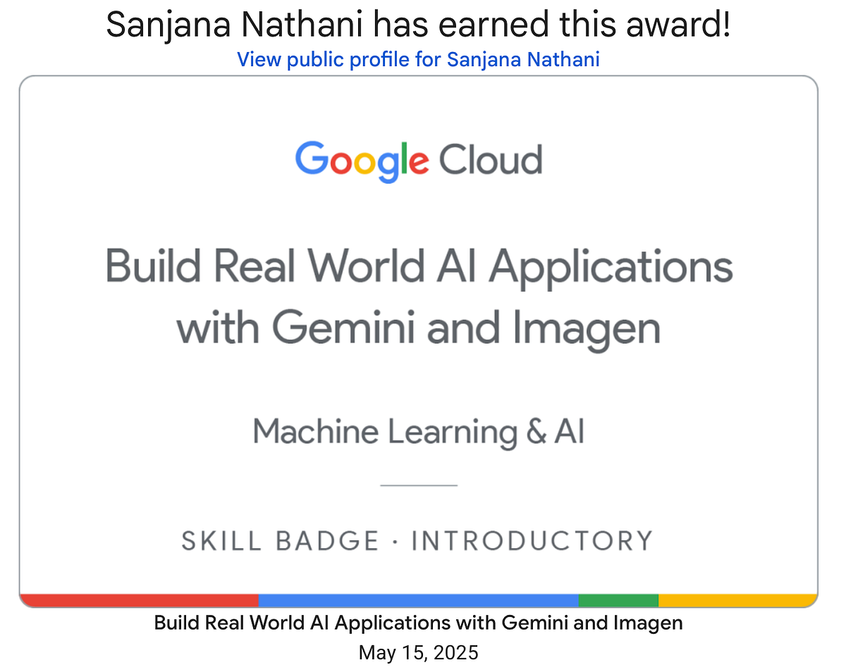 🚀 Building Real-World AI Applications with Gemini & Imagen: My Second ...