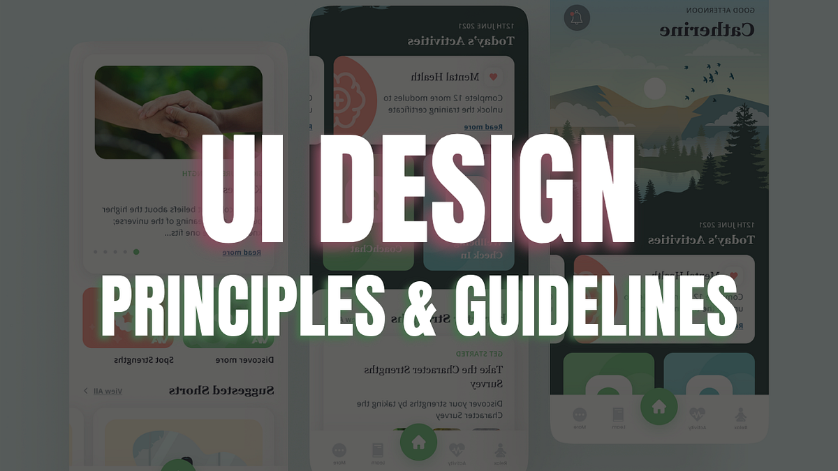 Interview Questions: UI Design Guidelines & Principles for an Android ...