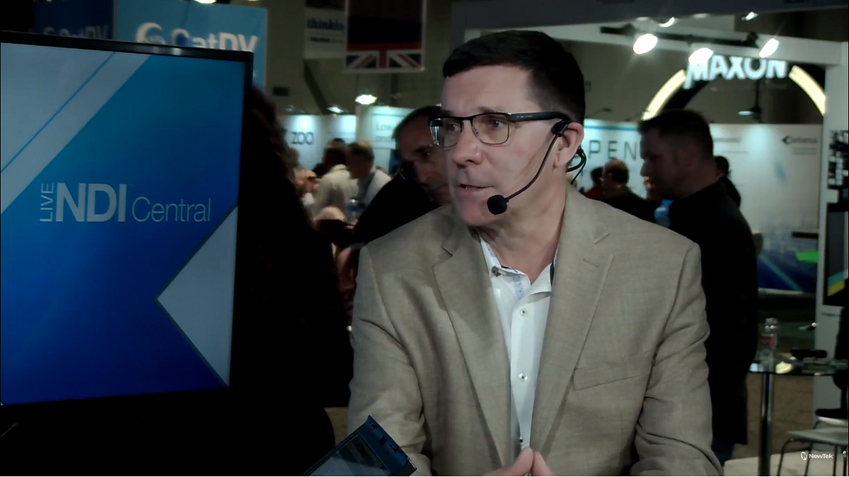Bryan McKoen of FingerWorks Telestrators | Interview snippets from NAB ...