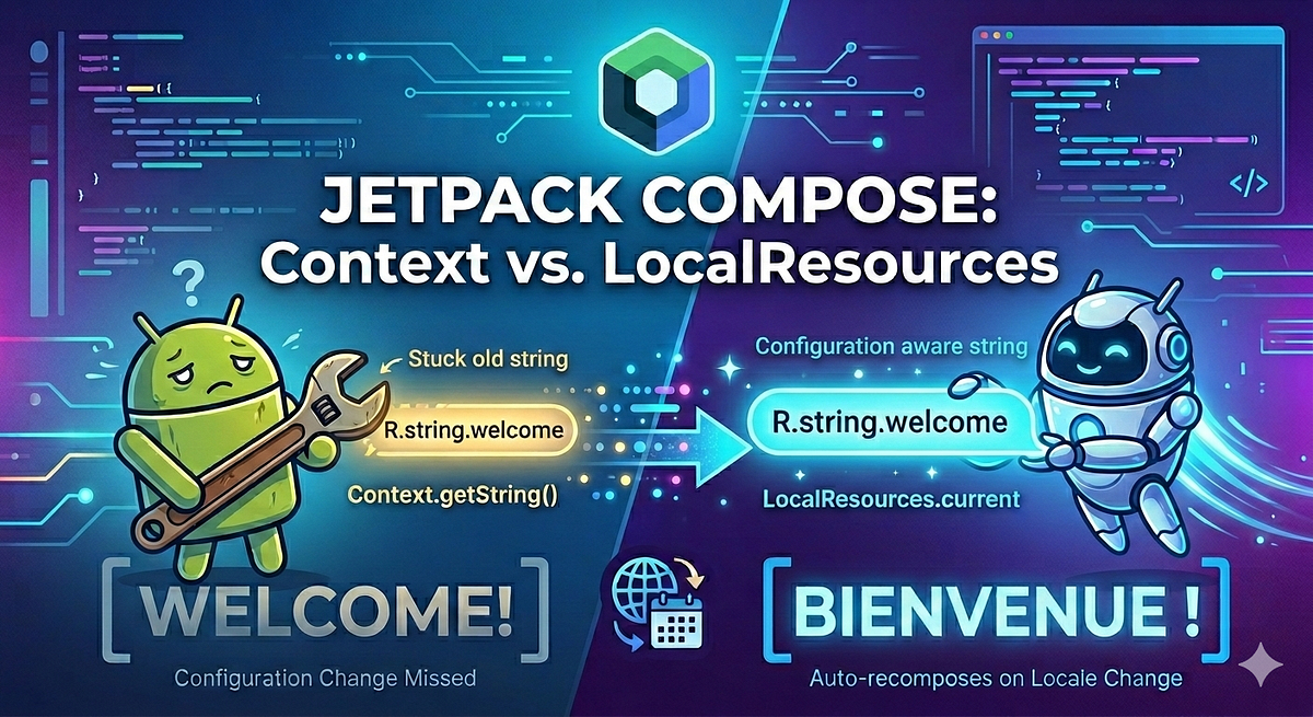 Jetpack Compose: Why you shouldn't use LocalContext for resources | by ...