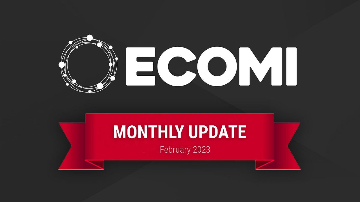 ECOMI Monthly Update: Feb 2023. VeVe rebrand, Automobili Lamborghini ...
