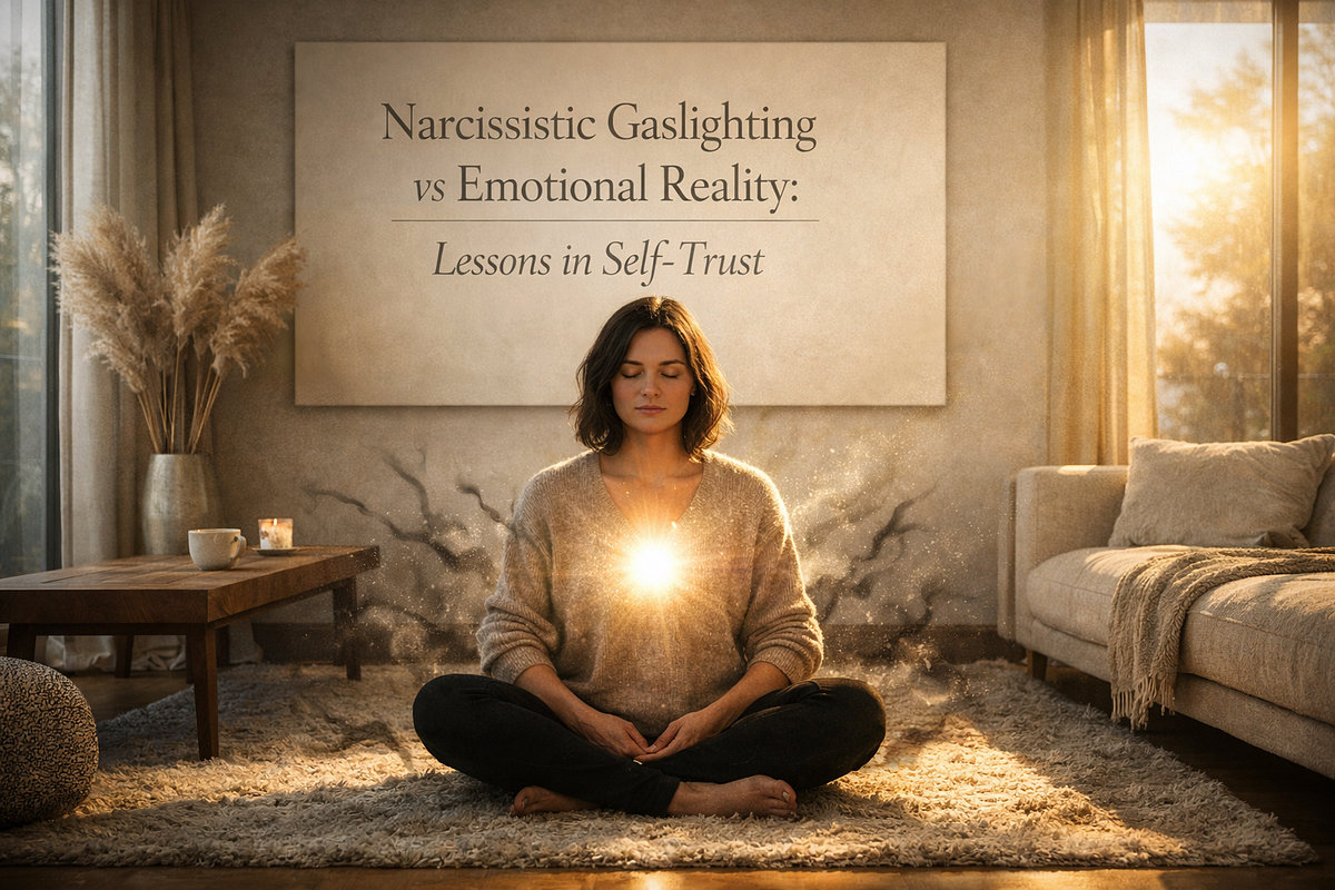 Narcissistic Gaslighting vs Emotional Reality: Lessons in Self-Trust | by Huzaifa Awan | Be Open ...