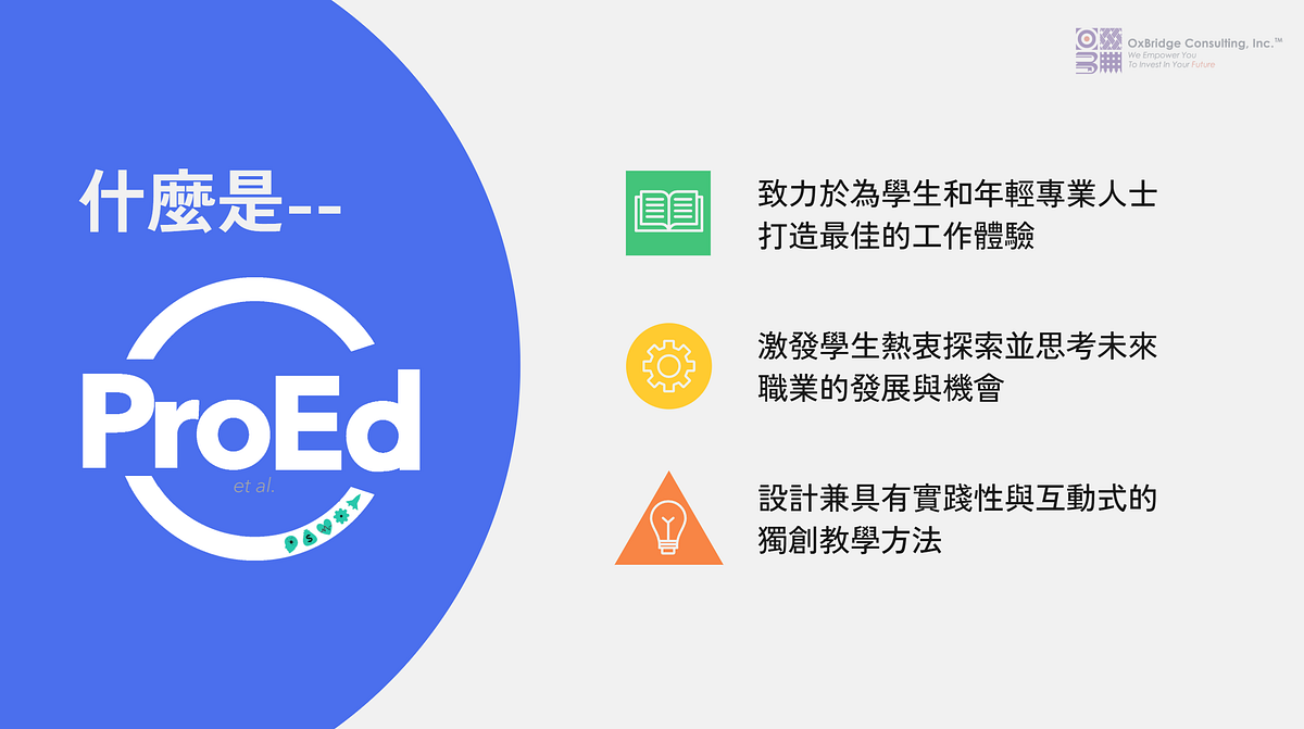 【優質活動介紹】英國 ProEd 夏令營：為孩子點亮四大重點，未來職涯不迷航 - 津橋留學 OxBridge Consulting Inc ...