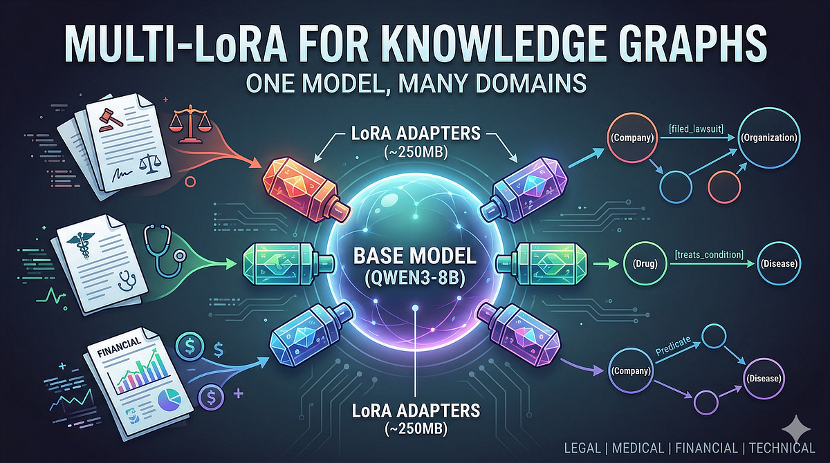 Multi-LoRA for Knowledge Graphs: One Model, Many Domains | by Alexander ...