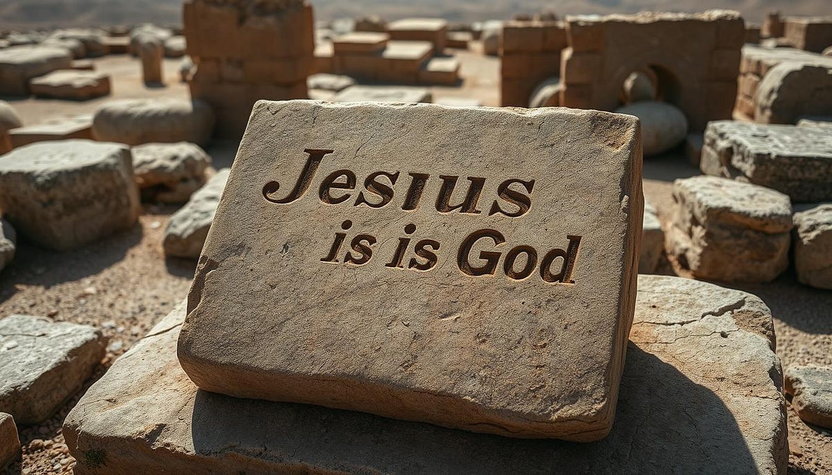 Ancient ‘Jesus is God’ Inscription Found in Israel Ruins | by Baeeuota ...