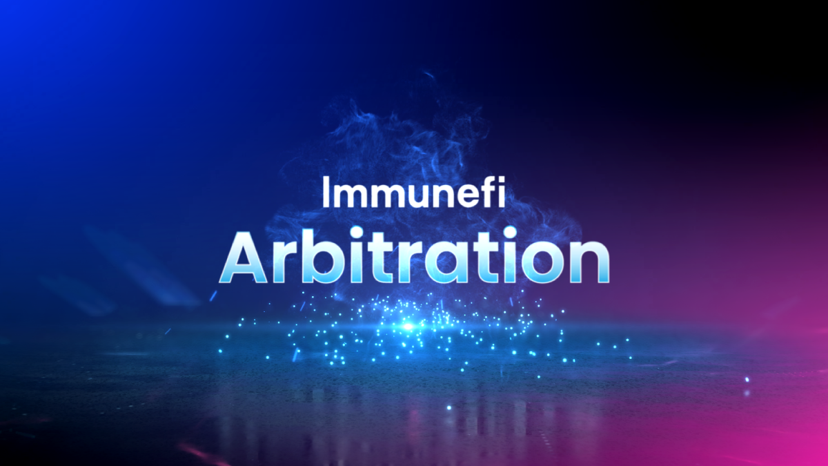 Immunefi Arbitration: A New Era for Onchain Dispute Resolution | by Immunefi | Immunefi | Medium