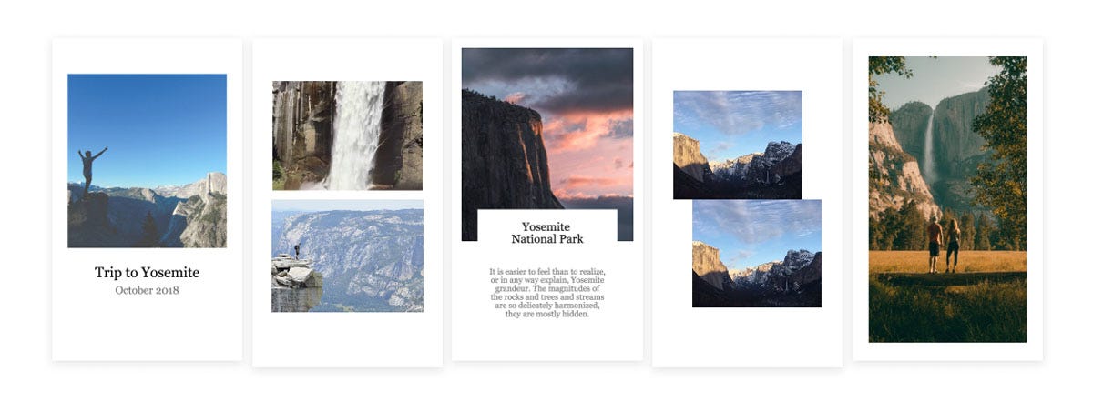 Beautiful, Minimal Stories with Instagram Story Templates | by Eric Lu ...