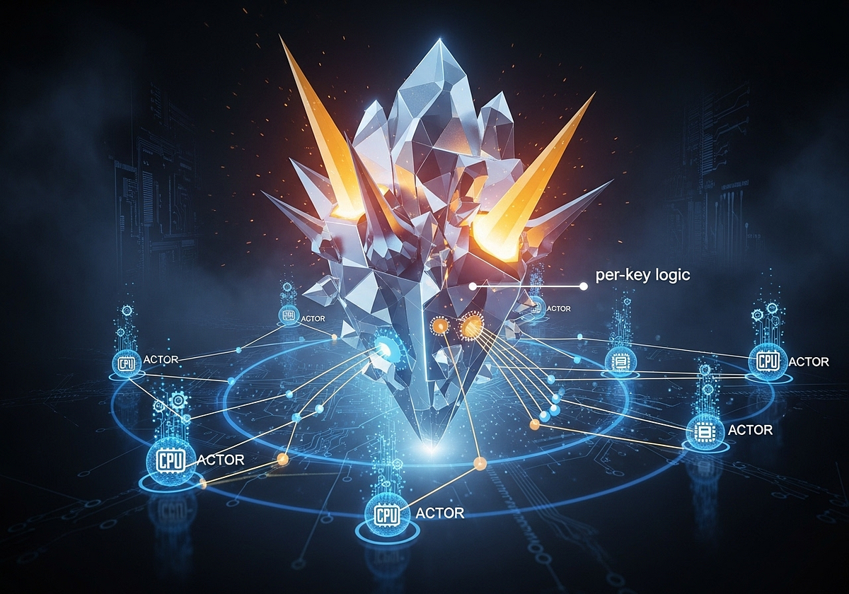 🧵 RUST : Sticky Shard-Aware Actors — Per-Key Logic Across Nodes | by ...