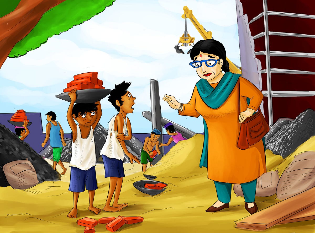 Back to school. I am a primary school teacher. Do you… | by Katha Kids ...
