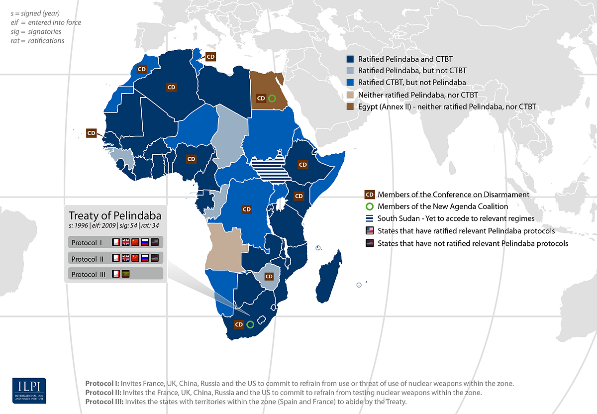 The Pelindaba Treaty: An African Success Story | by Lex Lata Centre ...