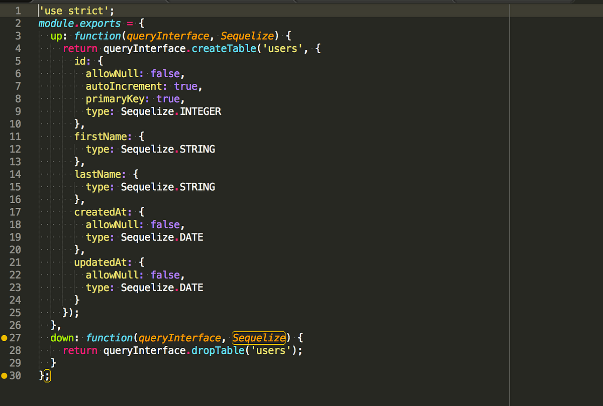 Sequelize Migrations — Setting Up Associations | by Johanna altmann | codeburst
