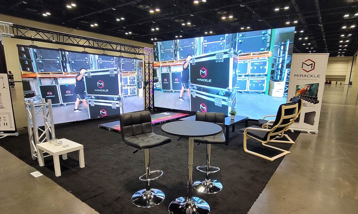 10 Trade Show LED Screen Ideas That Will Wow Your Audience - Colorlight ...