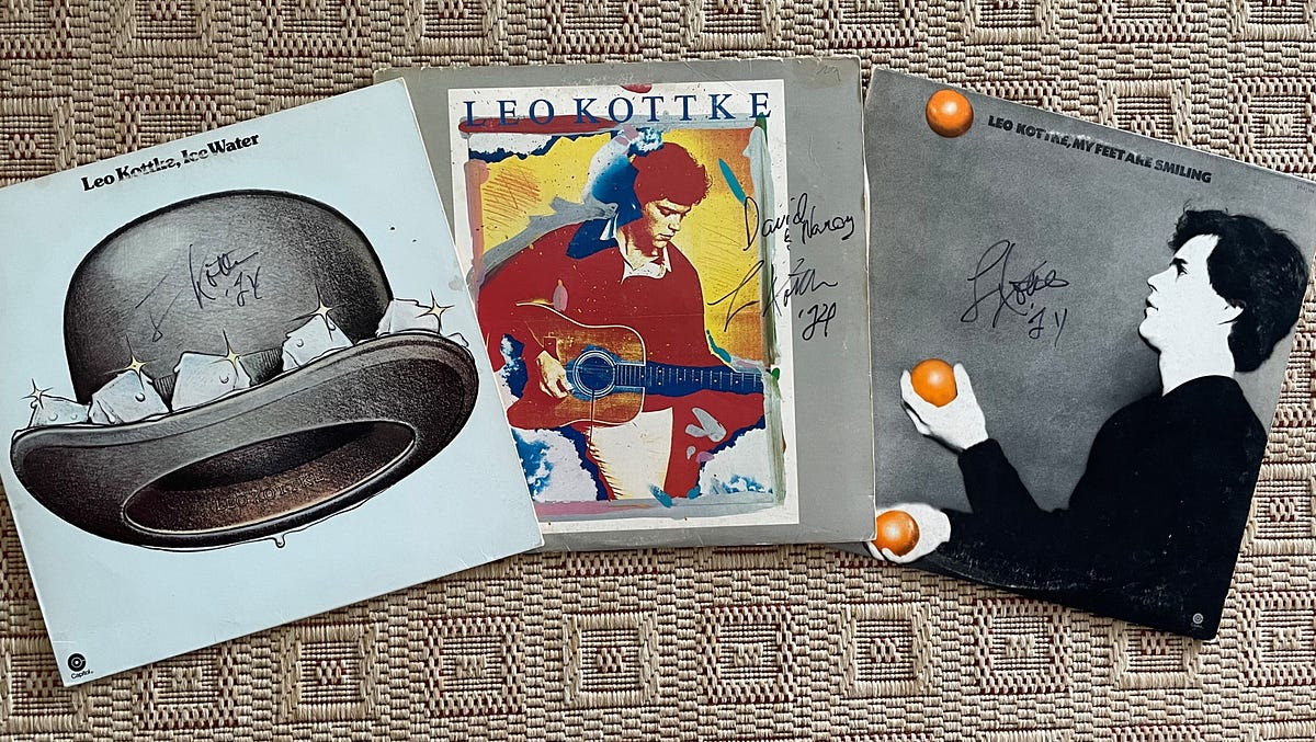 The Years Just Melt Away. An Evening in Nashville with Leo Kottke | by ...