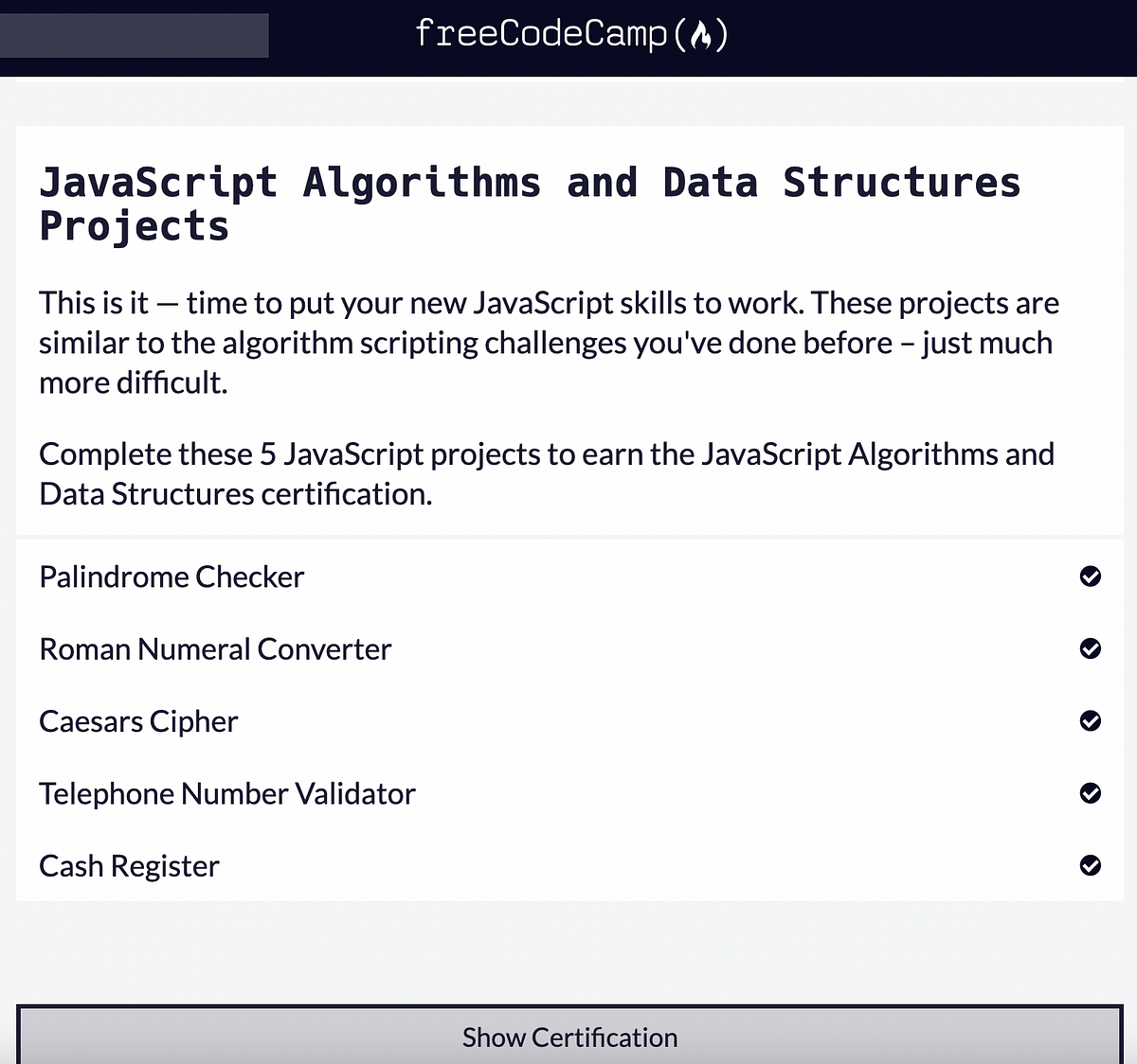 Learn Practice Javascript And Get Certification From Freecodecamp Jun Sutthiphong Suwanich