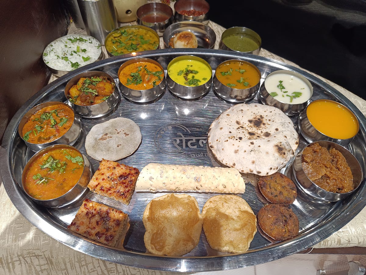 Flavours of Gujarat: A Thali Close to the Heart | by Yugal Joshi ...
