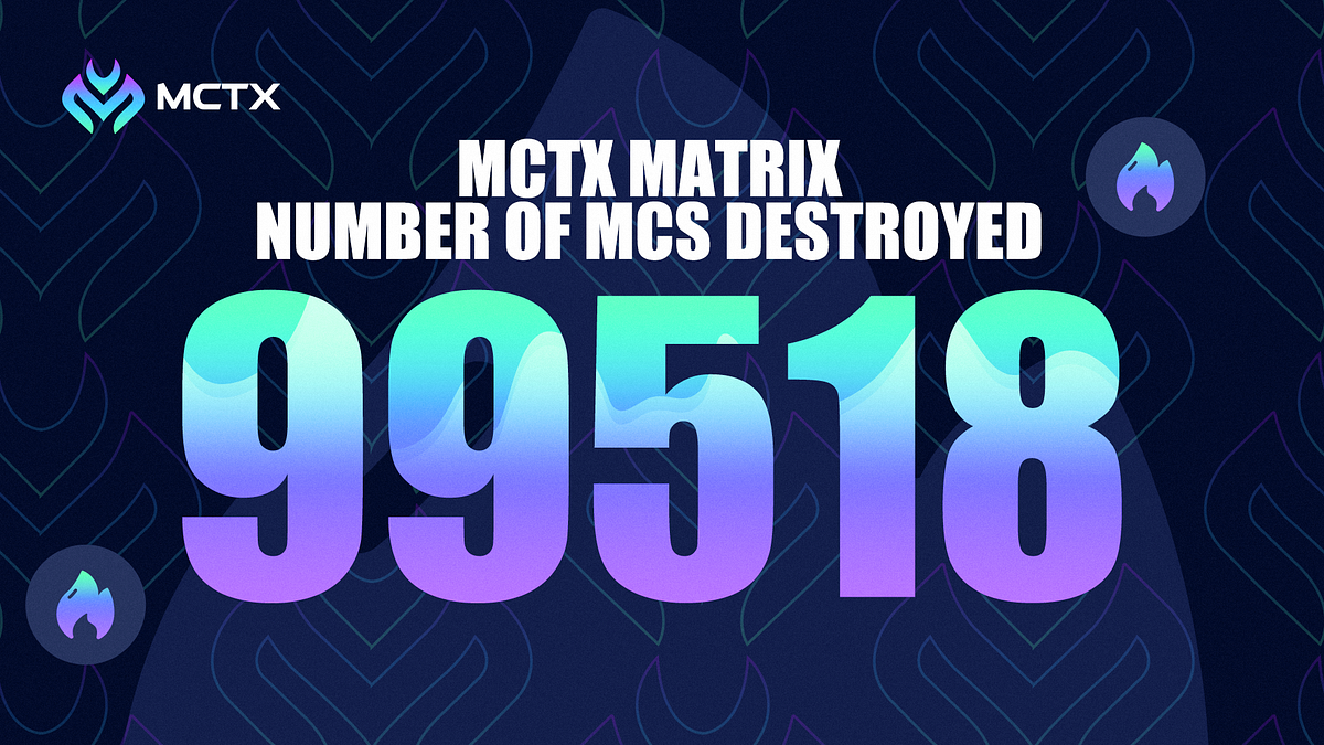 Announcement of the trial operation of the MCTX matrix of the new MCDAO ...