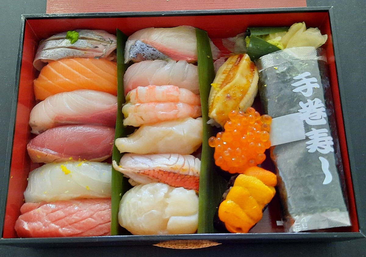 So I Finally Tried a Take-Home $100 Omakase Sushi Box | by Lucy Dan 蛋小姐 ...