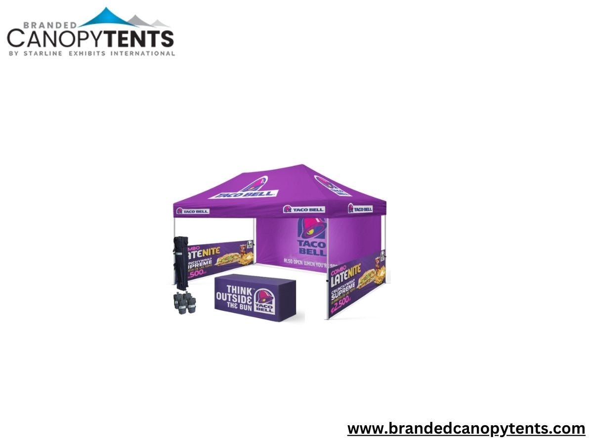 Pop-Up Logo Tents: Improve Your Brand’s Popularity Right Away ...