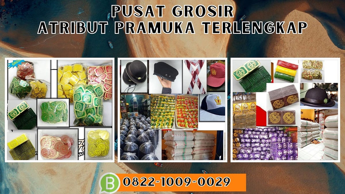 PUSAT, WA 0822–1009–0029 Grosir Atribut Pramuka Terlengkap Tojo Una-Una ...
