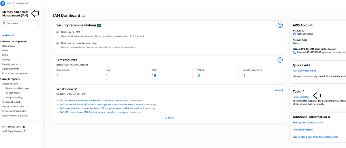 IAM Policy Simulator. The Importance of the IAM Policy… | by Richard ...