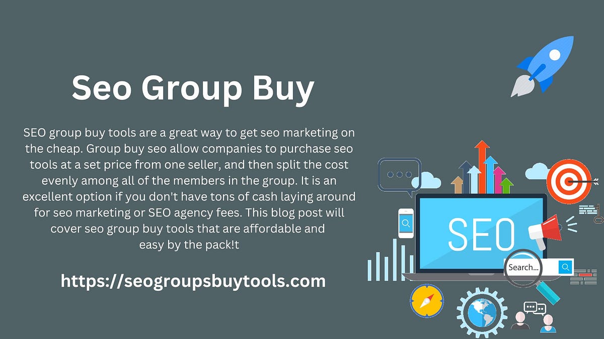 The Best Cheap SEO Tools: Premium and Original Equipment Seo Tools | by seo group buy | Medium