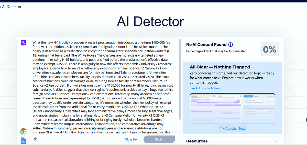Which are the Top 10 AI detectors? Tried and Tested! | by Mansi Porwal ...
