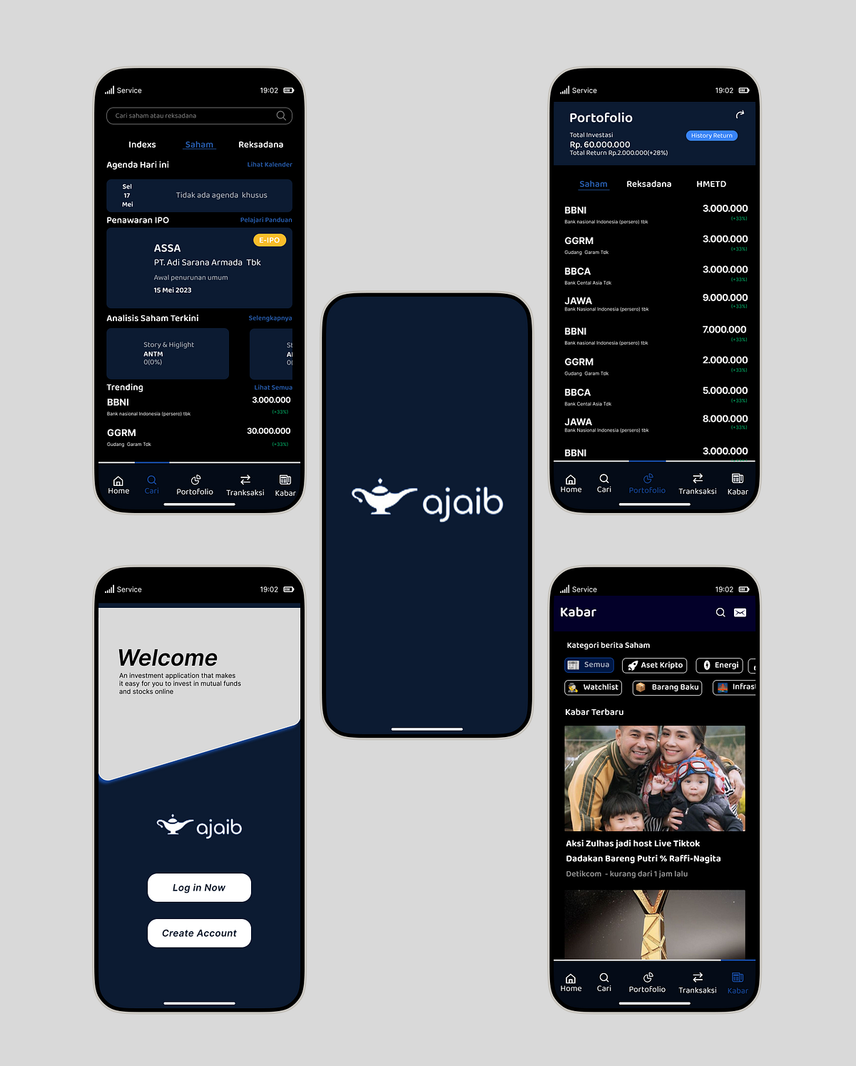 UI/UX Case Study : Ajaib Sekuritas | by Arrifat Dhivanagara | Medium