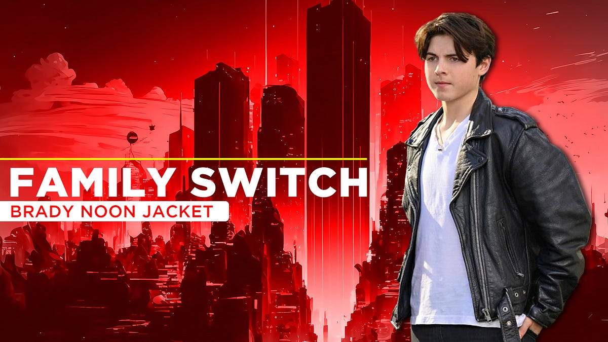 Family Switch Brady Noon Jacket. As the clock of Christmas is tickling ...