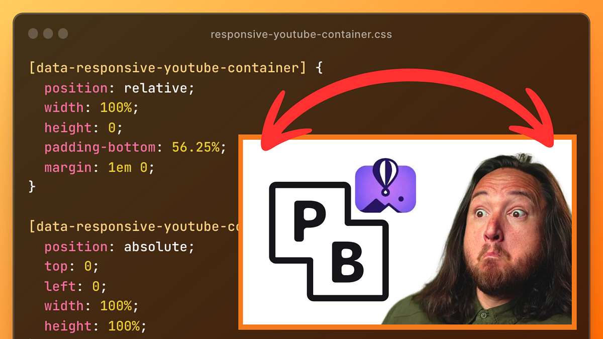 Embed YouTube videos responsively | by chnatastic | Medium