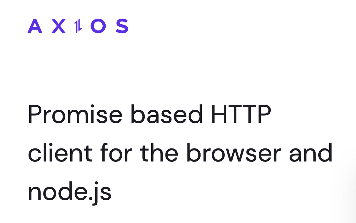 為什麼我們需要使用 Axios. 此文章移植自 為什麼我們需要使用 Axios | by Hsuan Huang | Medium