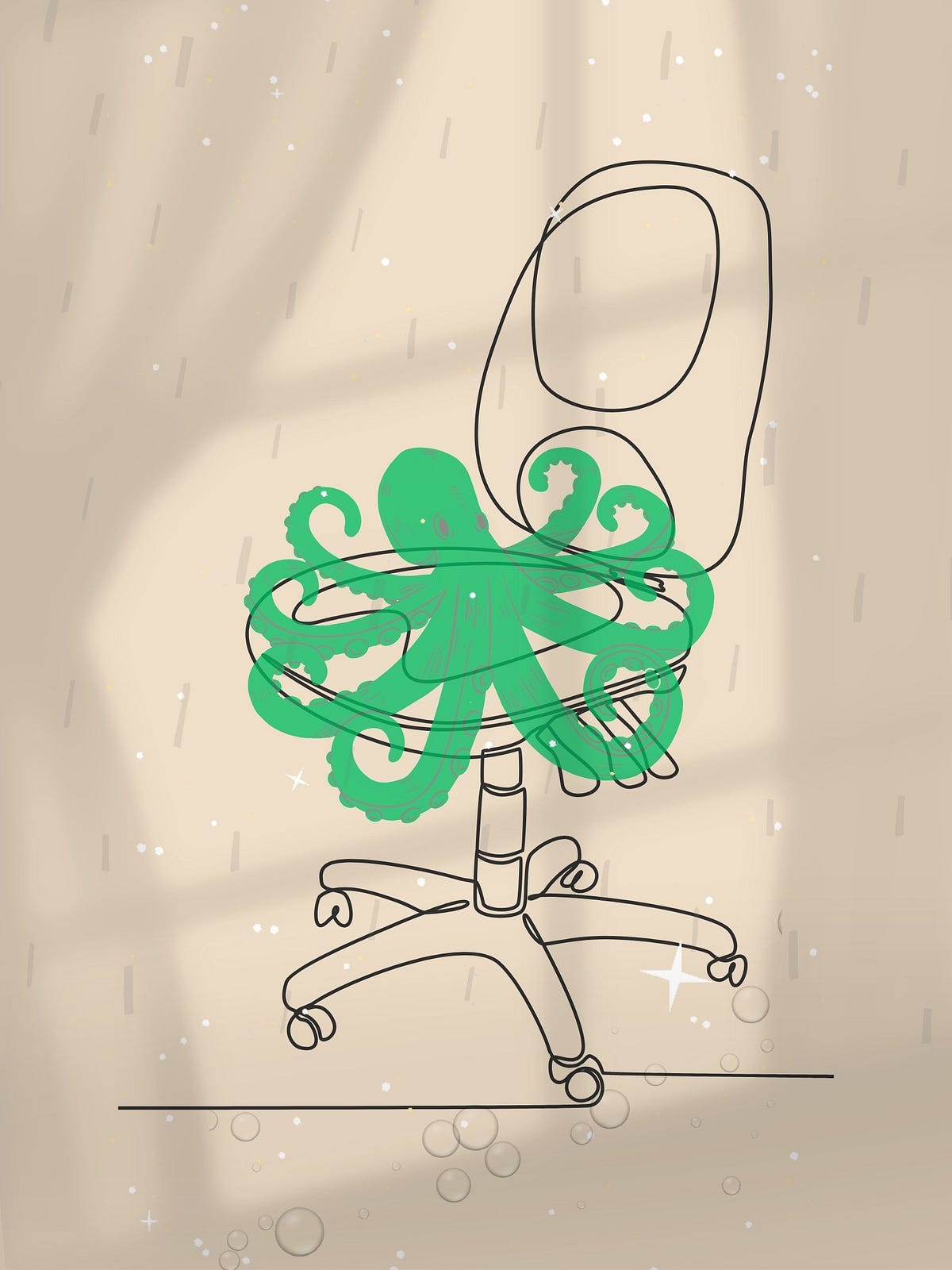The Dancing Green Octopus Who Just Wanted a Friend | by AxJ | Medium