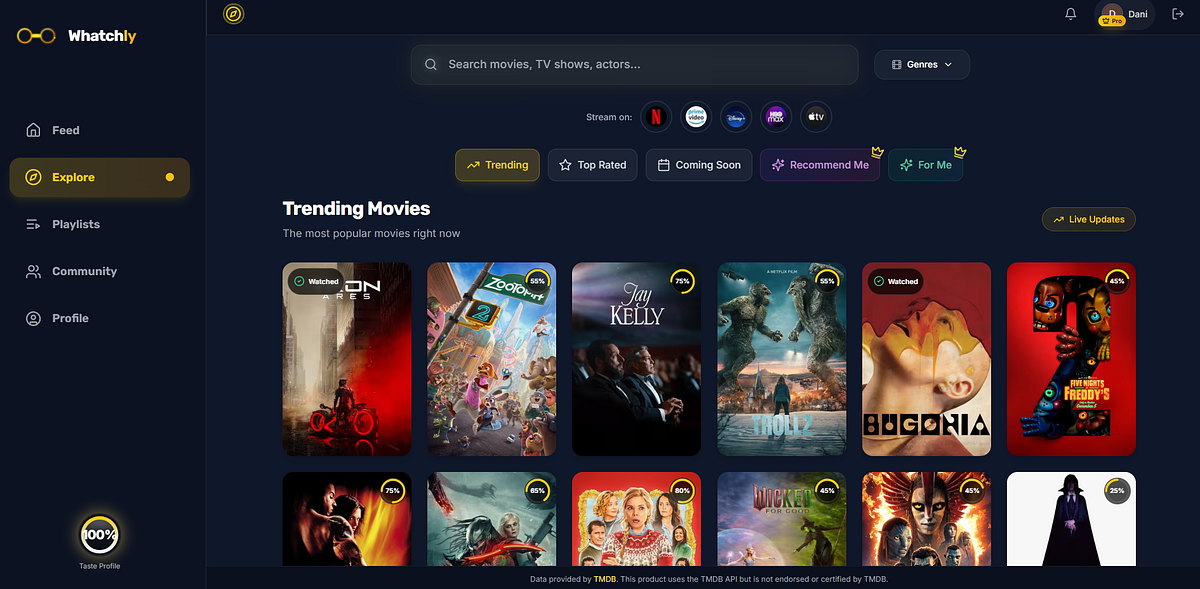 How I Built a Personal Taste Engine for Movies and Tv Series as a Solo ...