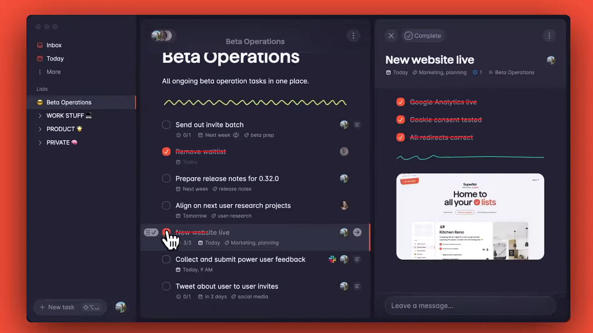 Superlist is the cool new task manager I’ve switched to… | by Semyon ...