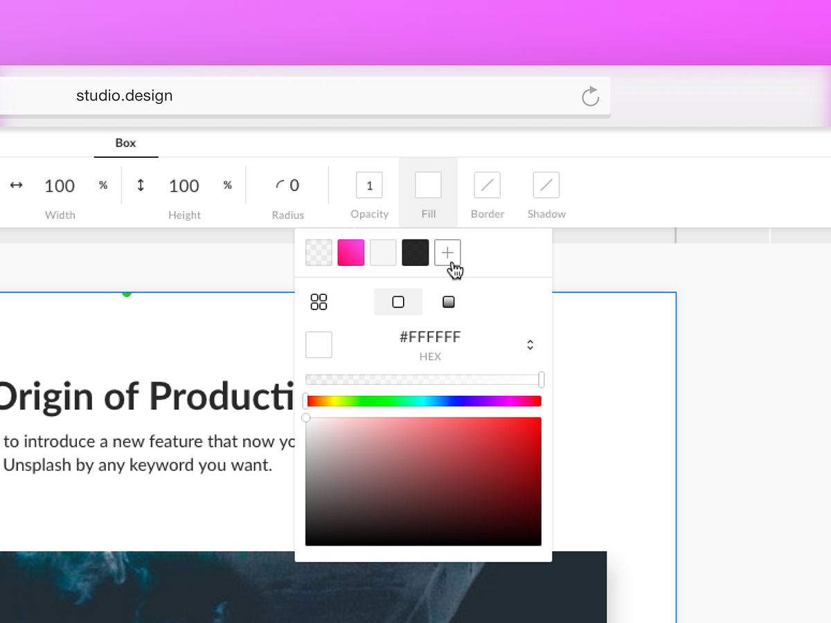 Create your own color palette!. Introducing a color palette feature on ...