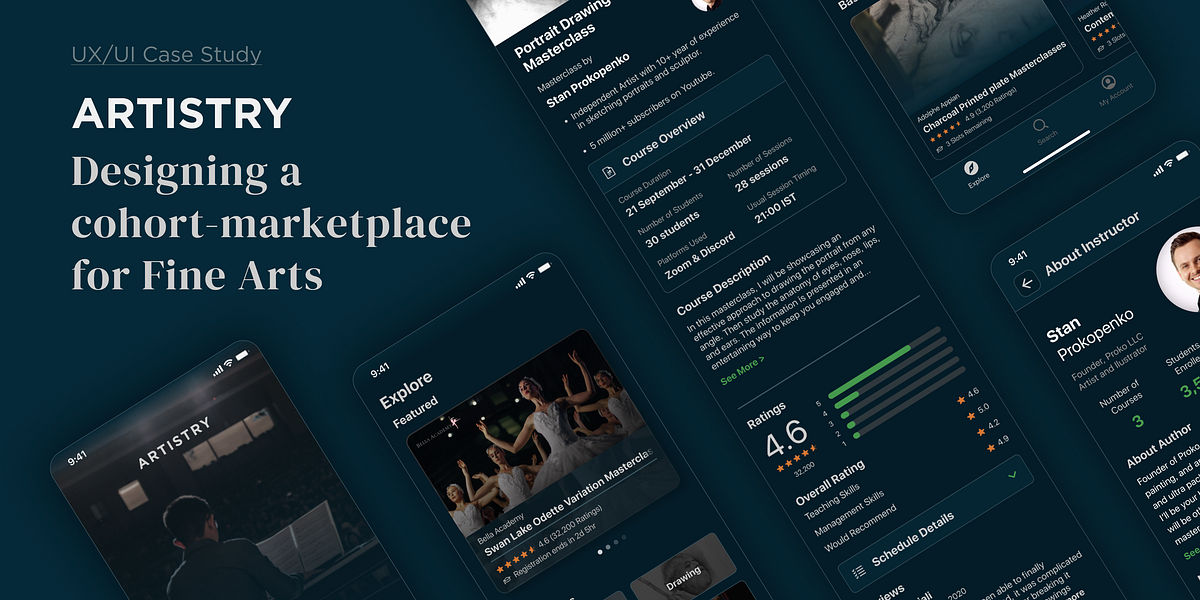 Designing a cohort marketplace — UI/UX Case Study | by Piyush Petkar ...