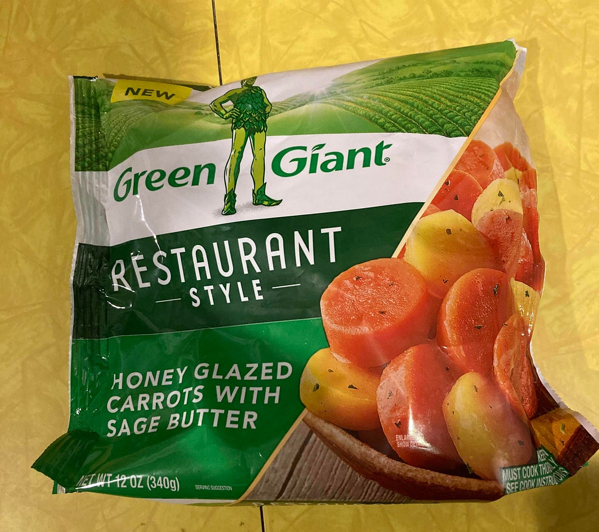 Postscript: Green Giant Restaurant Style Honey Glazed Carrots with Sage ...