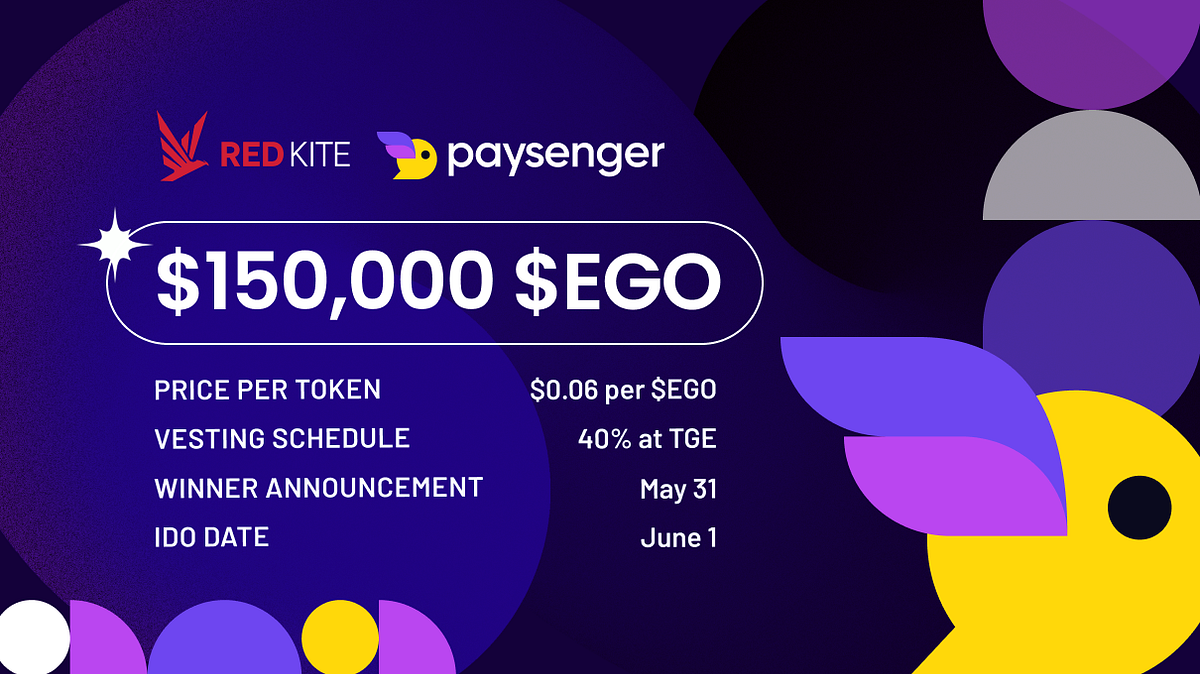 Let’s Apply Whitelist and Join Competition for Paysenger’s IDO NOW ...