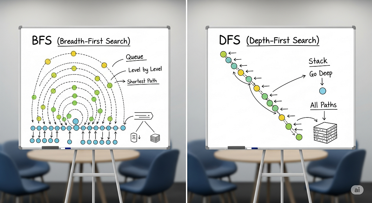 Mastering BFS and DFS for Coding Interviews: Must-Do Problems | by Habibwahid | CodeToDeploy ...