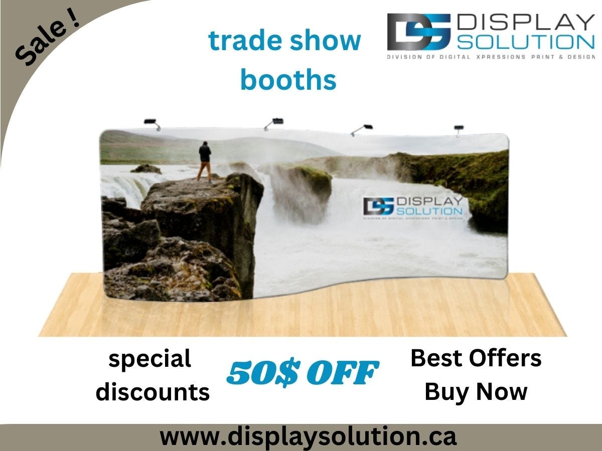 Revolutionize Visual Experience With Trade Show Booths | by ...