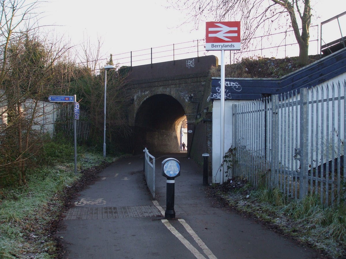 Berrylands Station. In between a massive pile of shit And a… | by ...